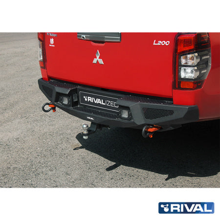 Rival Aluminum Rear Bumper - Mitsubishi Triton 2019-2022 – Premium ...