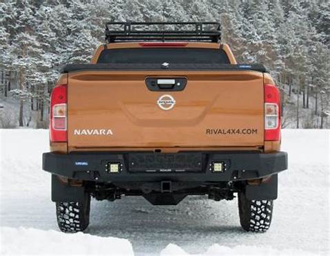 Nissan NP300 D23 - Rival Aluminum Rear Bumper – Premium Overland Outfitters