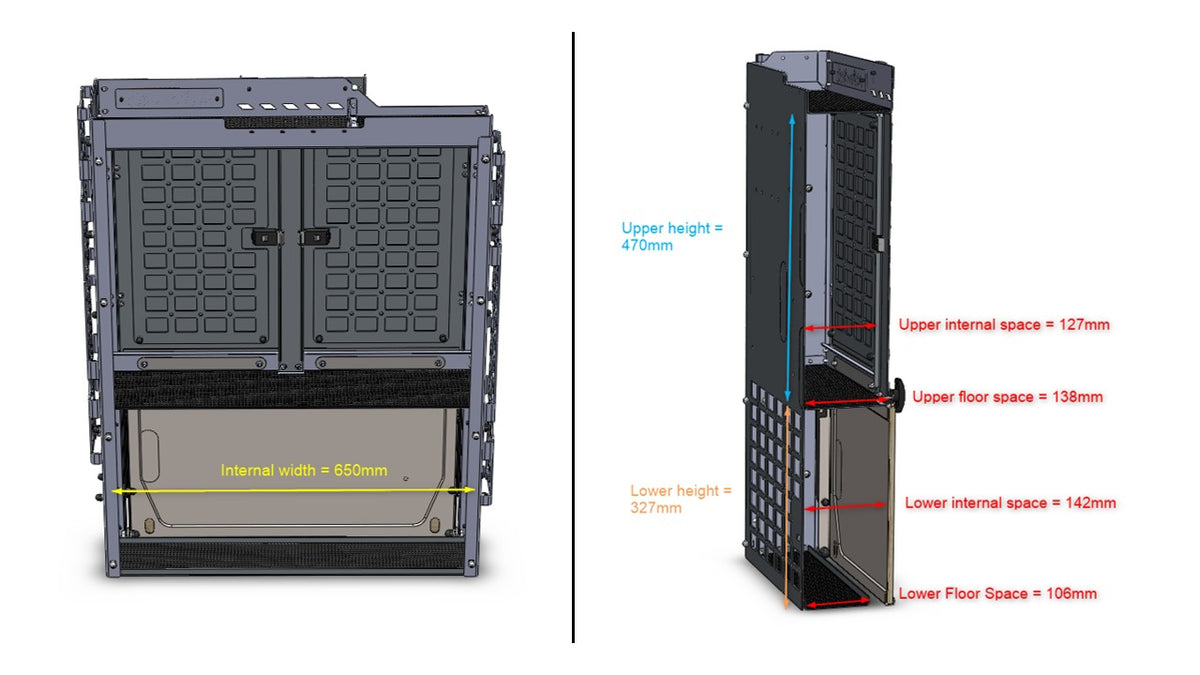 Alu-Cab Camper Rear Door Kitchen – Premium Overland Outfitters
