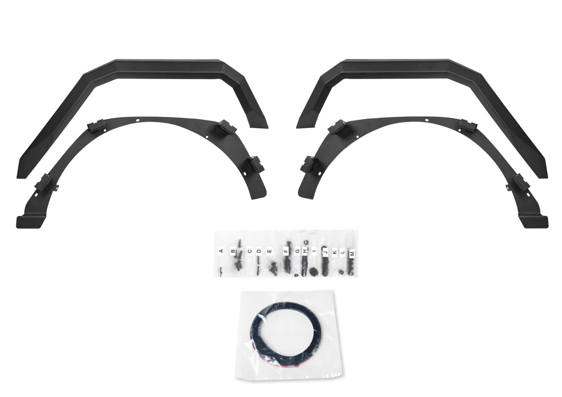 Aluminum Rear Fender Flares Jeep Wrangler JL – Premium Overland Outfitters