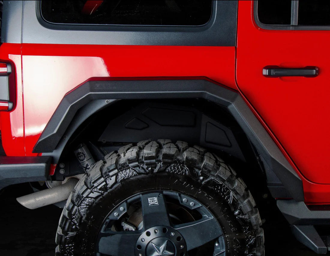 Aluminum Rear Fender Flares Jeep Wrangler JL – Premium Overland Outfitters