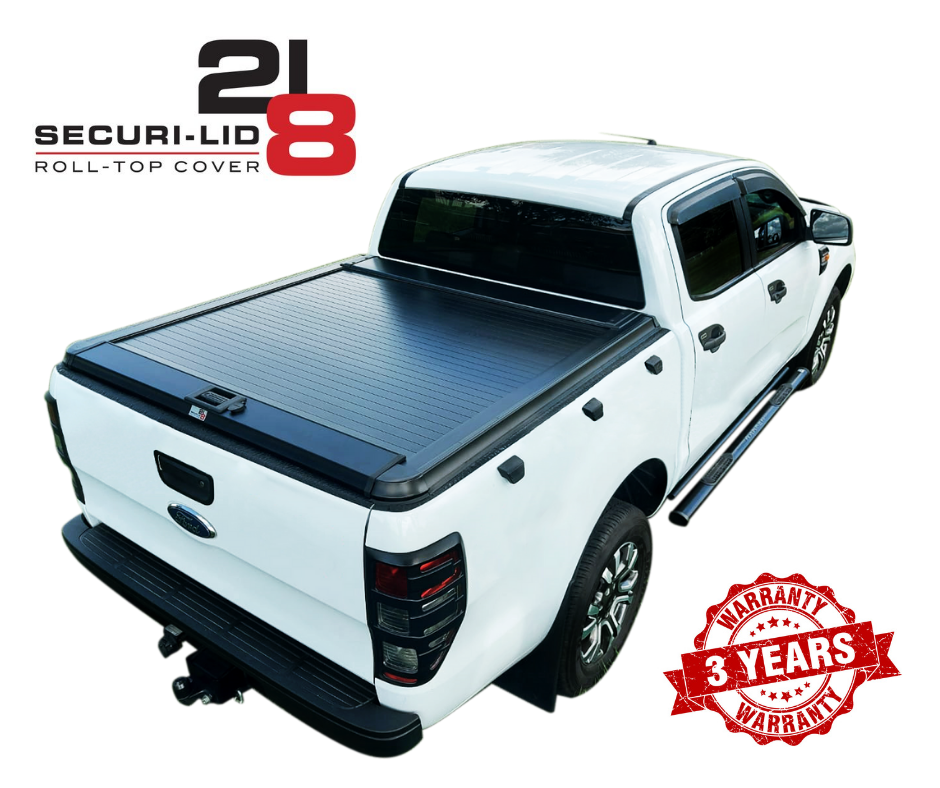 Ford Ranger Roll Top Bed Cover with Integrated Channels - Securi-lid 2 ...