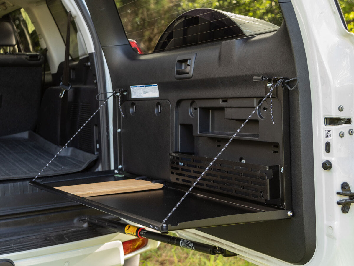 Kaon Rear Door Drop Down Table and Cage for Toyota Prado 150 / Lexus G ...